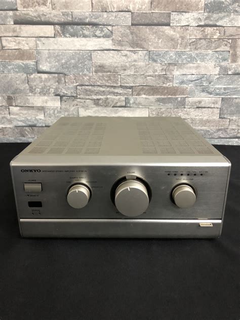 代購代標第一品牌樂淘letaoONKYO オンキョー プリメインアンプ A 911Mシルバー オーディオ機器 ビンテージ ヴィンテージ