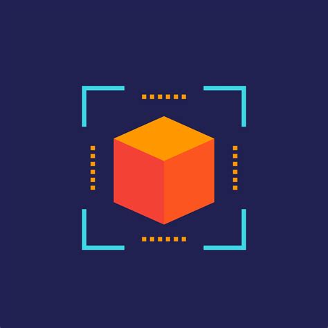AR Augmented Reality Icon Flat Vector Eps 2096414 Vector Art At Vecteezy