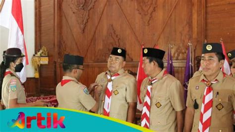 Bupati Tamba Jabat Kamabicab Gerakan Pramuka Jembrana