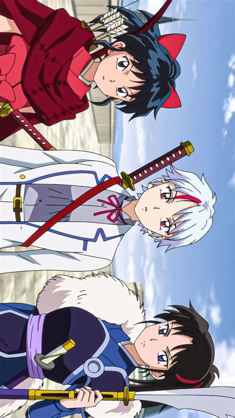 Moroha X Higurashi Towa X Setsuna 🌺 Wallpaper Anime Cosplay Anime Inuyasha