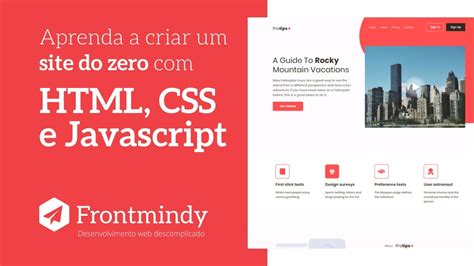 Aprenda A Criar Um Site Do Zero Html Css Javascript
