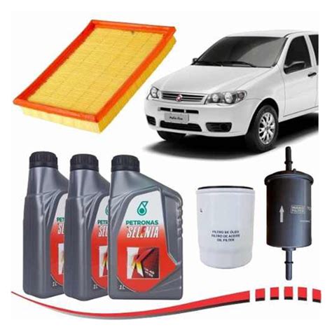 Kit Troca Óleo Selenia 15w40 Filtros Palio Idea Siena Fire no Shoptime