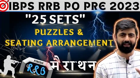 Ibps Rrb Po Clerk Puzzles Sets Marathon Session By