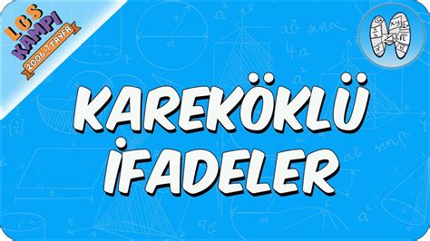 8 Sınıf Matematik Kareköklü İfadeler YouTube