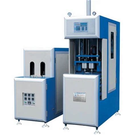 Preform Semi Automatic PET Blow Moulding Machine 1 5 Litre