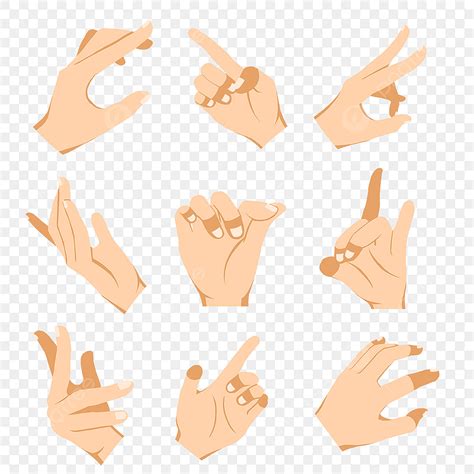 Hand Gestures Clipart Hd Png Monochrome Hand Gestures Posture Palm