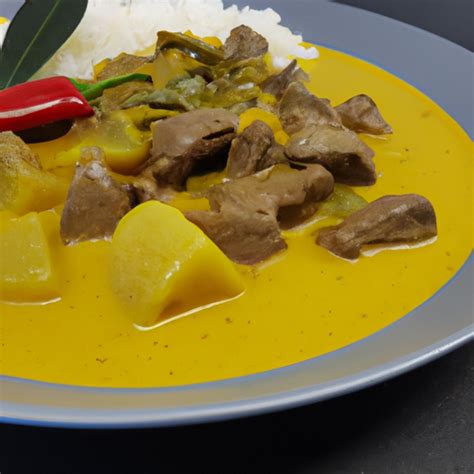 Gelbes Curry Mit Rindfleisch Rezept