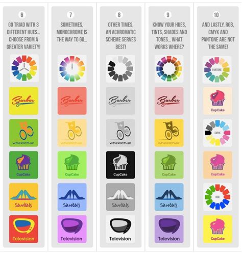 The Commandments Of Color Theory Infographic Churchmag