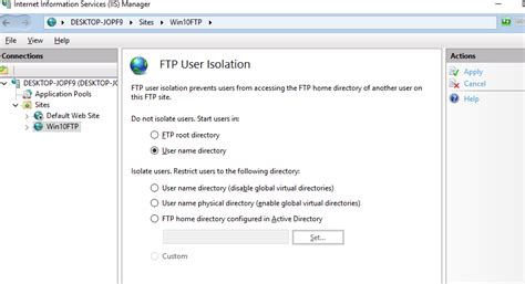 How To Setup FTP Server In Windows 10 TheITBros