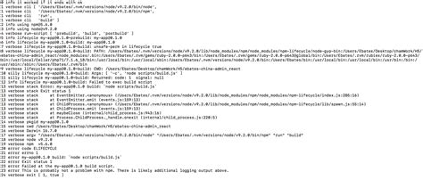 Npm Run Build Faild Please Help Me Issue 3565 Facebook Create