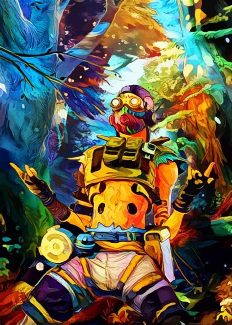 Apex Legends Surrealist Characters Octane Displate Artwork By Artist