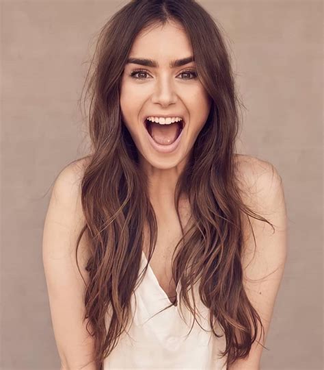 Cutie Lily Collins Makes Me So Hard So Sexy Rjerkofftoceleb