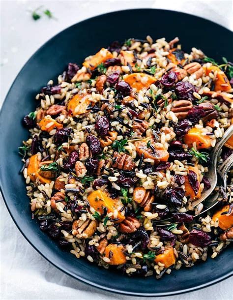 Salade d automne au riz sauvage Ces salades dautomne à manger toute