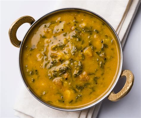 Chana Dal Kichererbsen Curry Mit Spinat Indisch Kochen