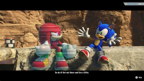 Knuckles Side Story Sonic Frontiers Guide Ign