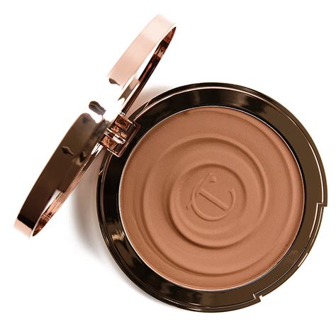Charlotte Tilbury Medium Glow Cream Bronzer Review Swatches