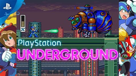 Mega Man X Legacy Collection PS4 Gameplay PlayStation Underground