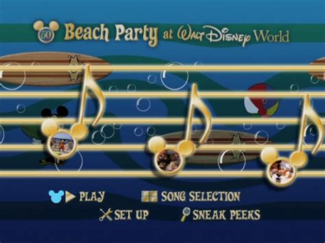 The SATURDAY SIX Looks At DISNEY SING ALONG SONGS Beach Party At Walt