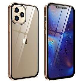 Inskal IPhone 12 12 Pro 360 Magnetiskt Skal Med Glas Framsida Och