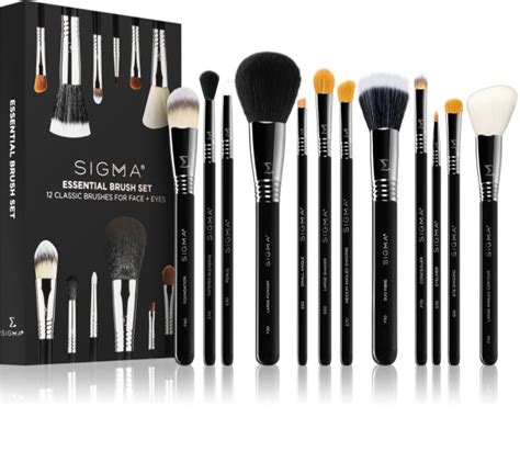Sigma Beauty Essential Brush Set набір щіточок для макіяжу notino ua