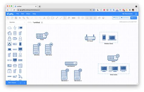How To Create A Network Diagram Gliffy By Perforce