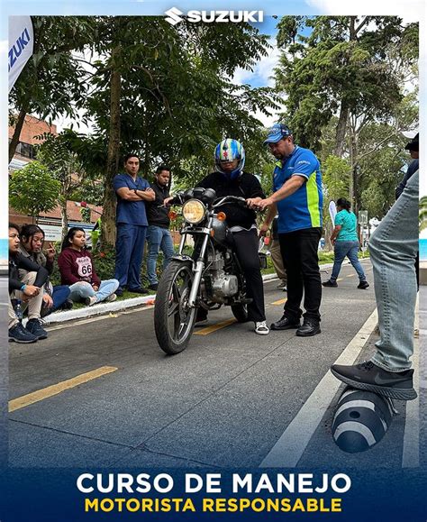 CURSO DE MANEJO Motos Suzuki Guatemala