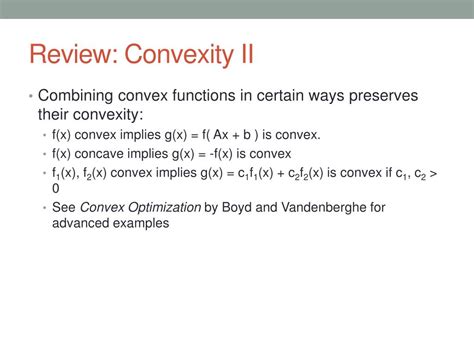ppt modeling convex optimization problems powerpoint presentation free download id 2502595