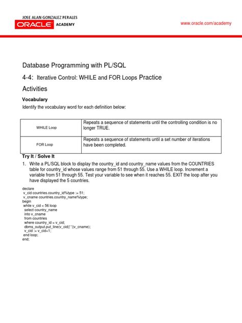 plsql 4 4 practice rrrrrrrrrrrrrrrr pdf control flow pl sql