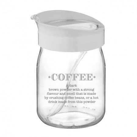 Recipient Din Sticla Pufo Home Cu Capac Pentru Cafea 500 Ml