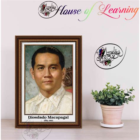Philippine Presidents Filipino History Educational Wall Chart