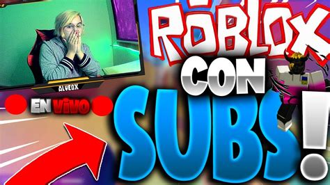 SORTEO DE ROBUX EN VIVO JUGANDO ROBLOX CON SUBS EN DIRECTO HOY SE