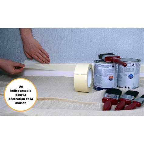 Ruban Adh Sif De Masquage Papier Cr Pe Protection Des Surfaces Lors