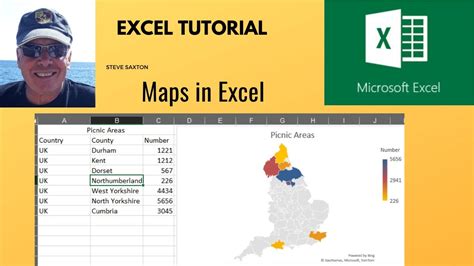 This Video Explains How To Use Maps In Microsoft Excel YouTube