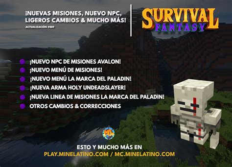 889 Nuevas misiones nuevo npc ligeros cambios mucho más
