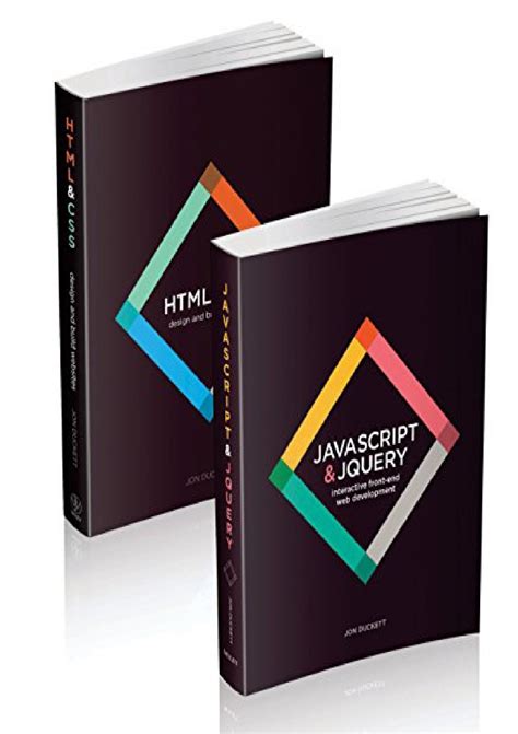 download [pdf] web design with html css javascript and jquery set