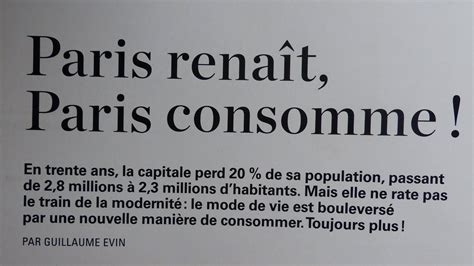 Mémoire2Ville on Twitter PARIS RENAIT PARIS CONSOMME En 30 ans