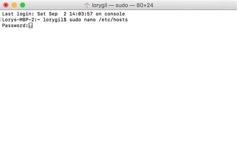 macos edit hosts file heelpbook