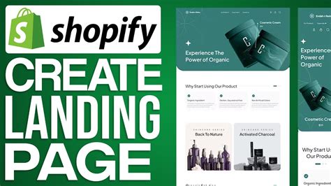 How To Create A Landing Page On Shopify 2024 Step By Step YouTube