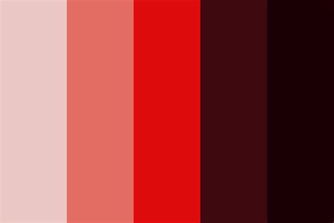 Monochromatic Red 1 Color Palette