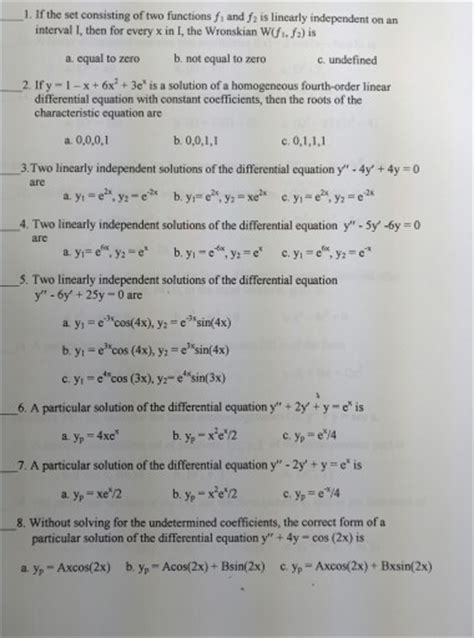 if the set consisting of two functions f1 and f2 is