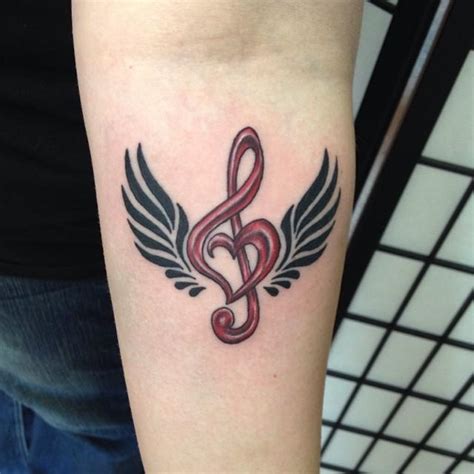 Tatuaje de Nota Musical Significado y 60 diseños en HD