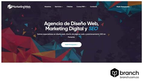 Top 10 de las mejores agencias de desarrollo web en Panamá Branch Agencia