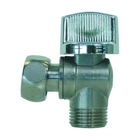 Robinet D Arr T Wc Tour Querre Chrome M Le Femelle Leroy Merlin