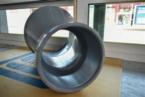 829 532FE Reducción Campana Excéntrica PVC Cédula 80 Cementar 6 X 4 de
