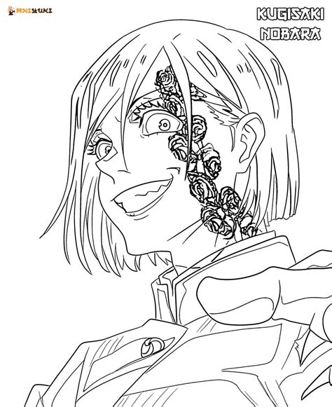 Desenhos De Jujutsu Kaisen Para Colorir Imprimir E Pintar