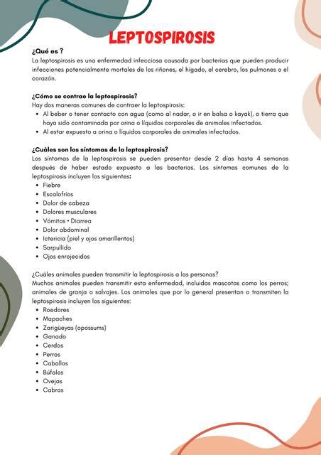 Leptospirosis Maryuri Lisbeth Udocz