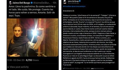 Todas Las Declaraciones De Jaime Del Burgo Contra La Reina Letizia