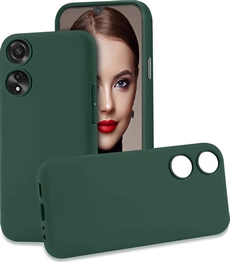 Krainagsm Etui Do Oppo A78 5G A58 Case Matt Szkło 9H Etui na telefon