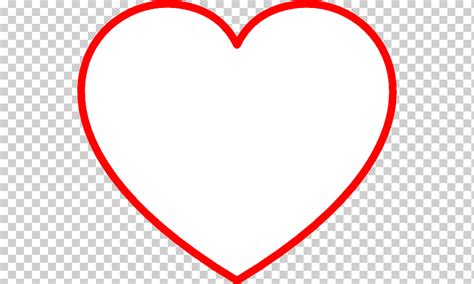 Contorno rojo del corazón amor texto corazón png Klipartz