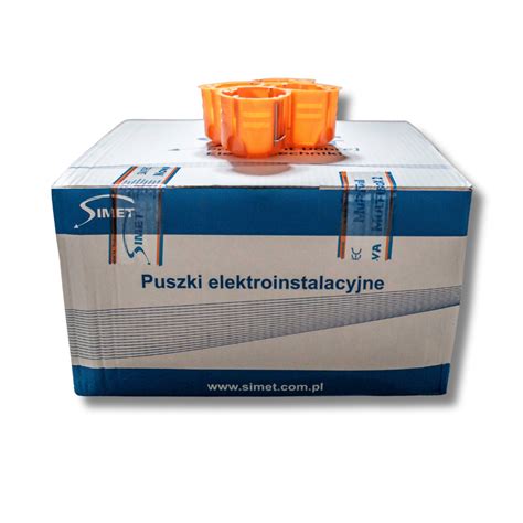 Puszka podtynkowa do regipsu P60DF PK 60 głęboka 31074008 Simet 75